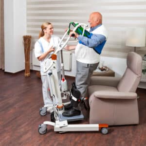 NORA Alu Sit-to-Stand Lift - Savaria Patient Care